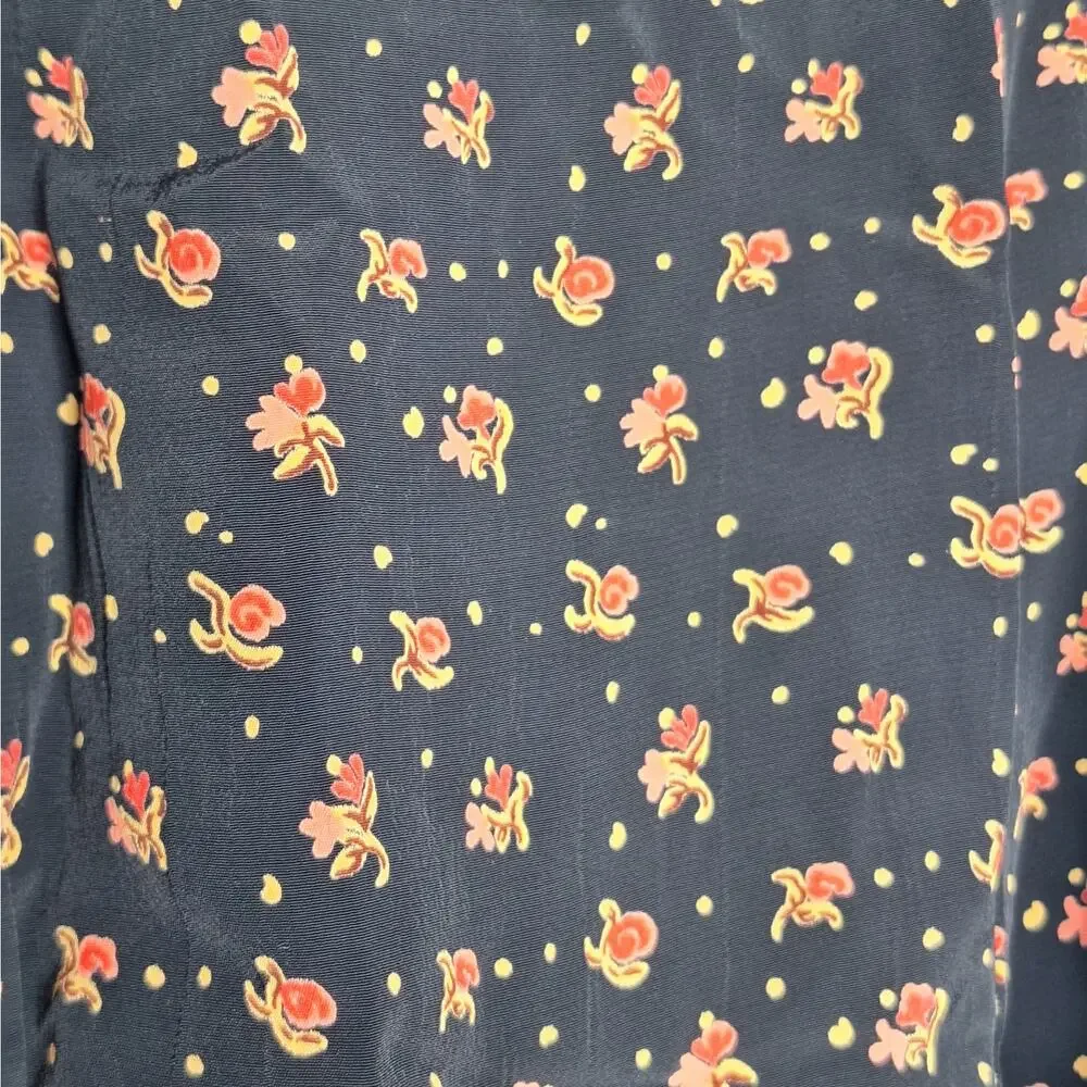 April Cornell | Dresses | Vintage 9s April Cornell Midi Dress Ditsy ...